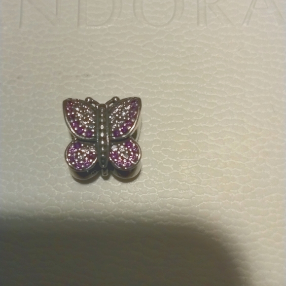 Pandora | Jewelry | Authentic Vintage Pandora Butterfly Bracelet Charm ...
